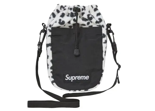 Supreme Polartec Sling Bag - Leopard