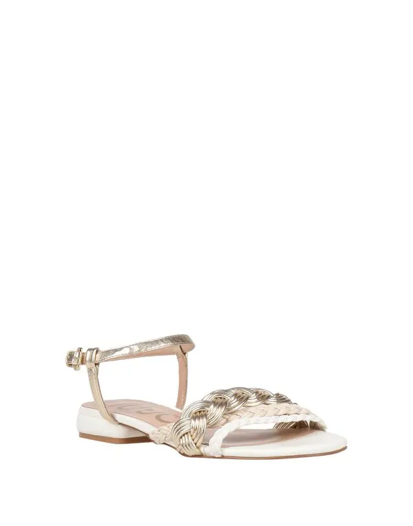 Liu Jo Textile Fibers Flat Sandals