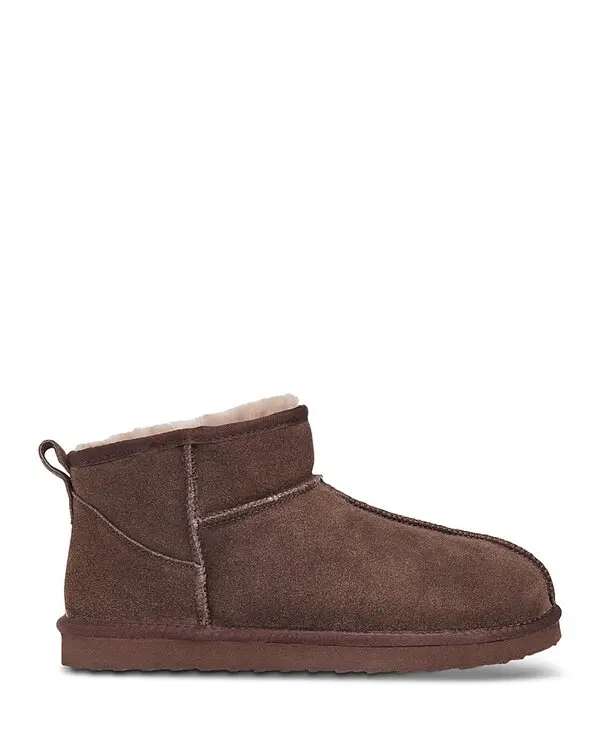 Whistles Shearling Lined Slipper Boots