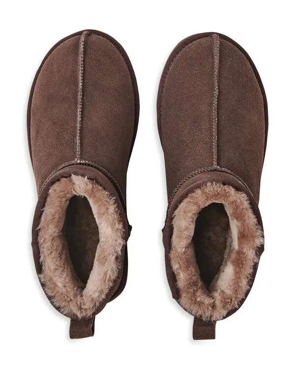 Whistles Shearling Lined Slipper Boots