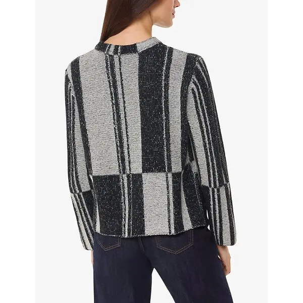 Whistles Block Stripe Wool-blend Jumper