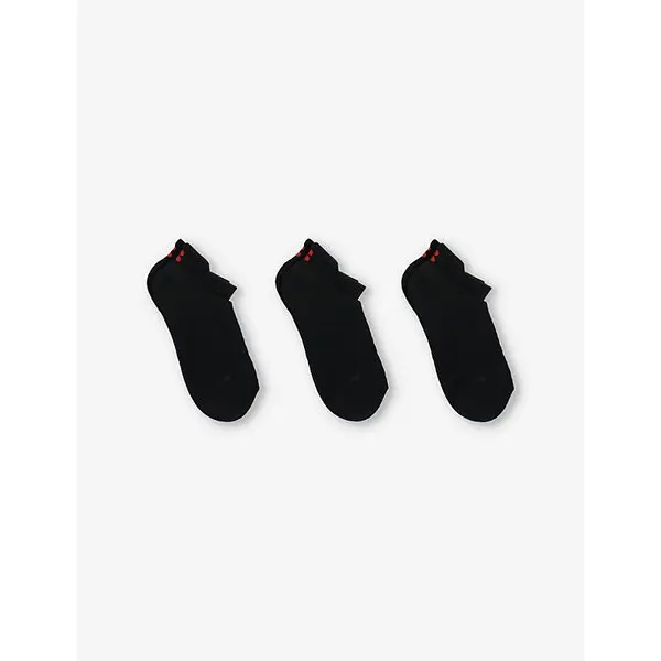 Sweaty Betty Pack Of Three Trainer Socks - Black
