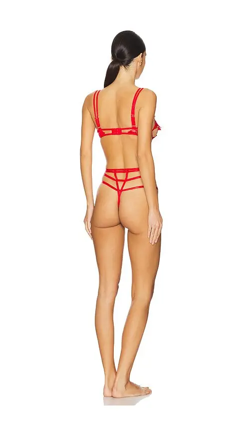 Bluebella Ophelia Bodysuit - Red