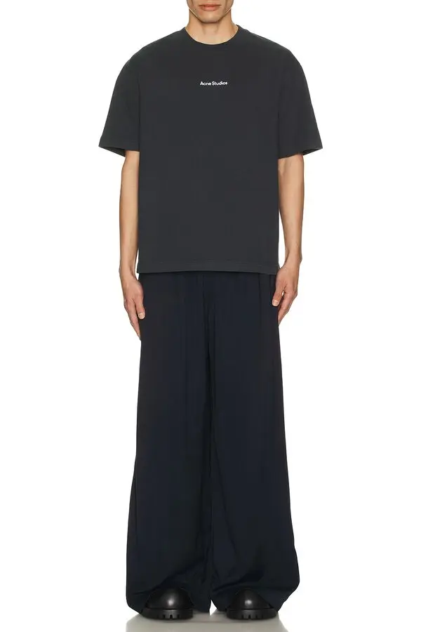 Acne Studios Exford University Stamp T-shirt