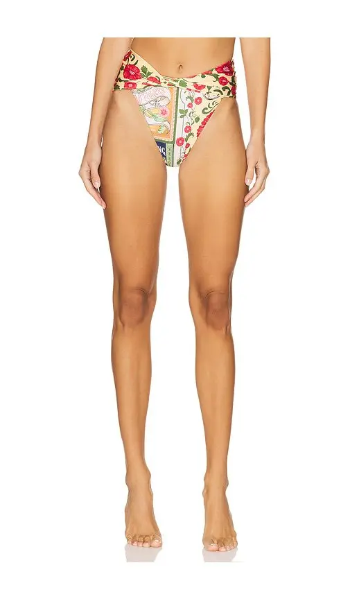 Agua Bendita Lily Harvest Bikini Bottom - Multicolor