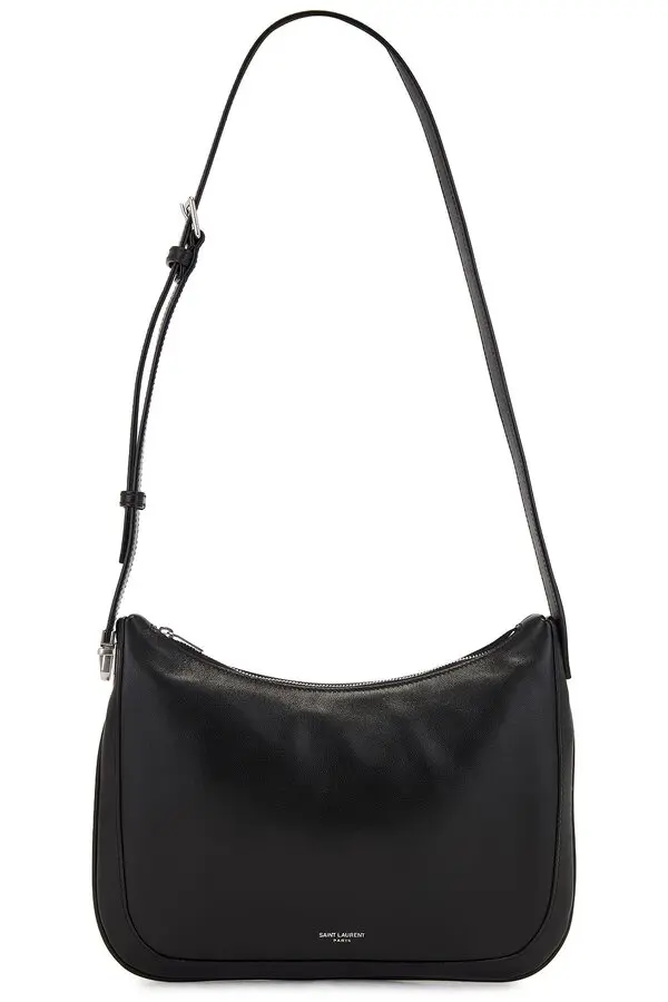 Saint Laurent Mini Hobo Bag - Nero