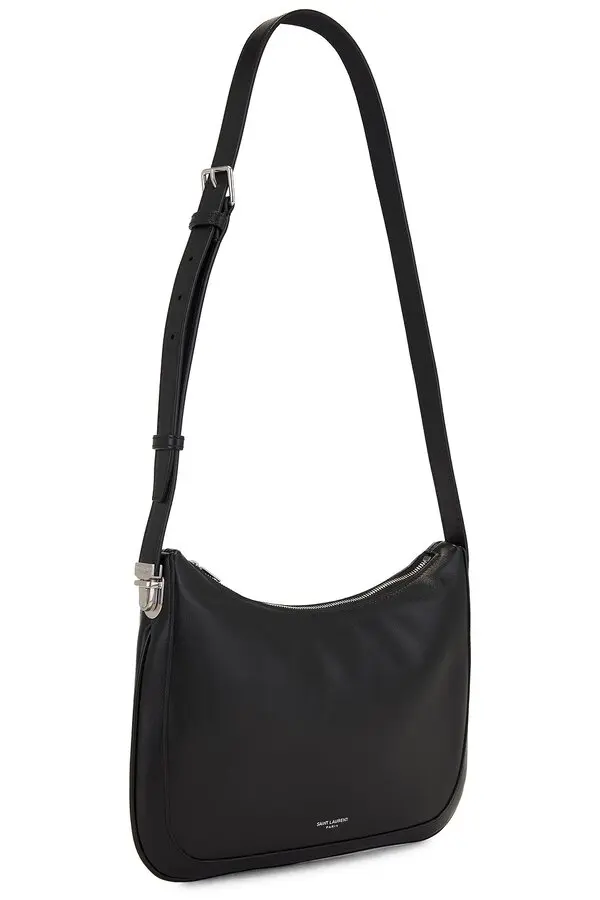 Saint Laurent Mini Hobo Bag - Nero