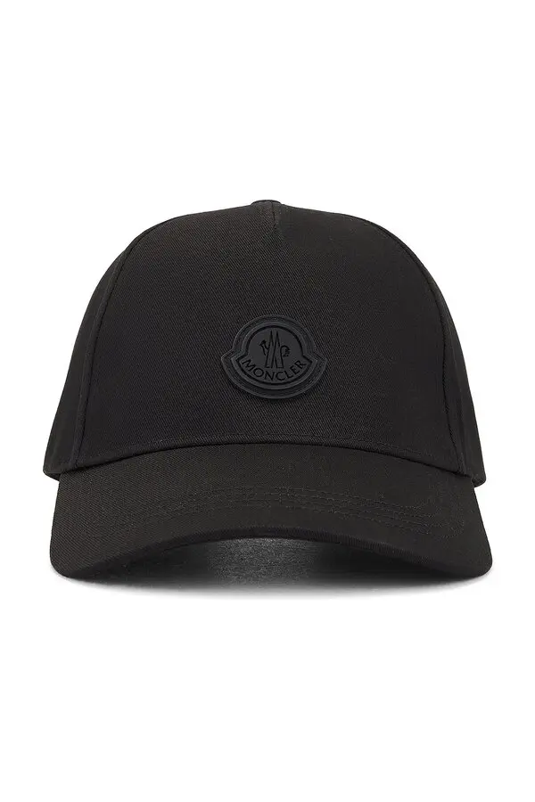 Moncler Baseball Cap - Black