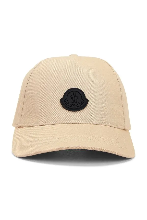 Moncler Baseball Cap - Sand Beige