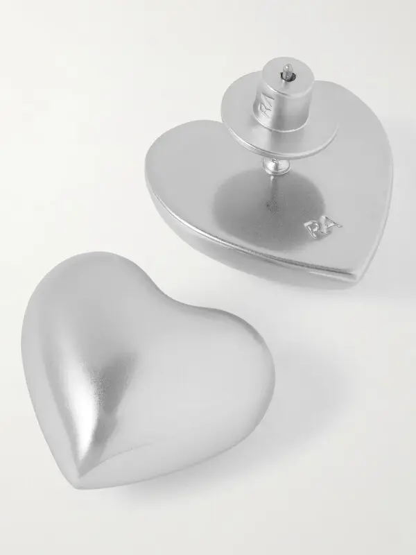 ROXANNE ASSOULIN Heart & Soul Earrings - Silver