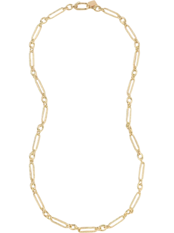 Lauren Rubinski Extra Small Links 14-karat Necklace - Gold