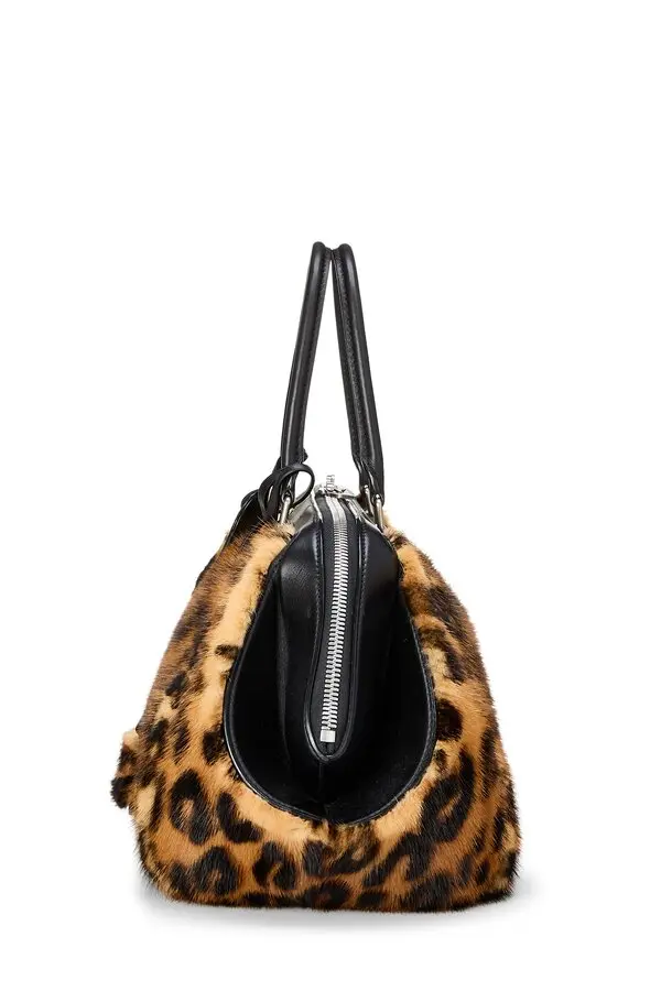LOUIS VUITTON Leopard Print Mink East/west Tote