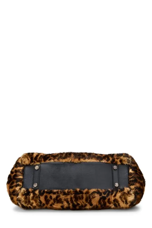 LOUIS VUITTON Leopard Print Mink East/west Tote
