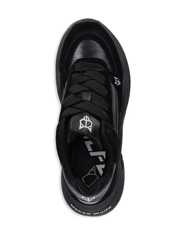 NAKED WOLFE Temple Sneakers - Black