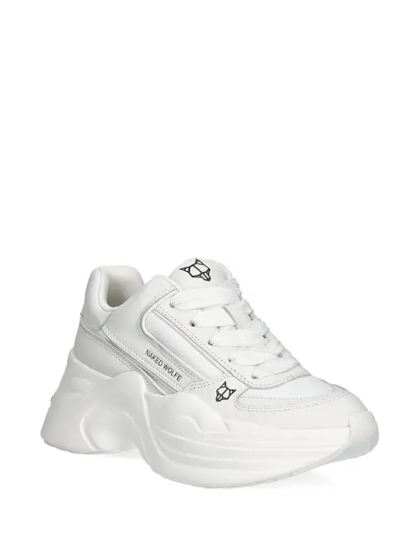 NAKED WOLFE Temple Sneakers - White