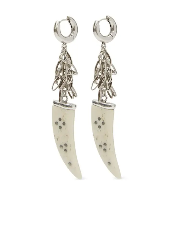 Isabel Marant Pendant Drop Earrings - Neutrals