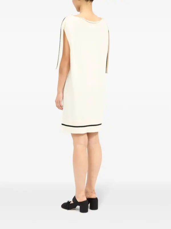 cable-knit cotton polo sweater dress The Averie Polo Rib Sweater Dress main image 0