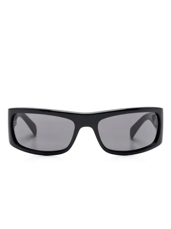 FERRAGAMO Rectangle-frame Sunglasses - Black