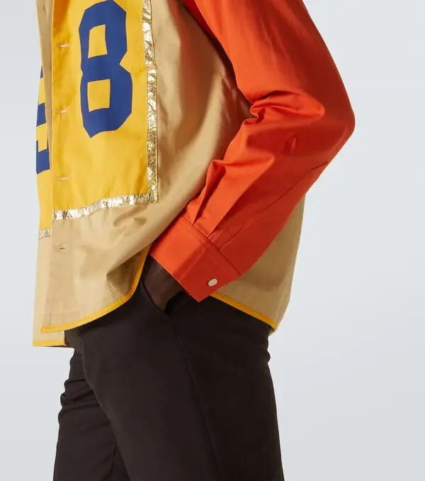 BODE Fifty-eight Printed Cotton Shirt