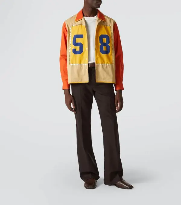 BODE Fifty-eight Printed Cotton Shirt
