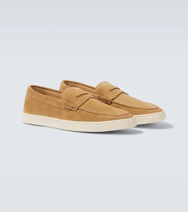 Brunello Cucinelli Suede Loafers - Brown