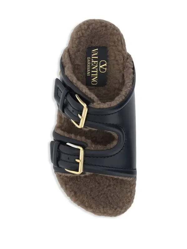 Valentino Garavani Slides - Black