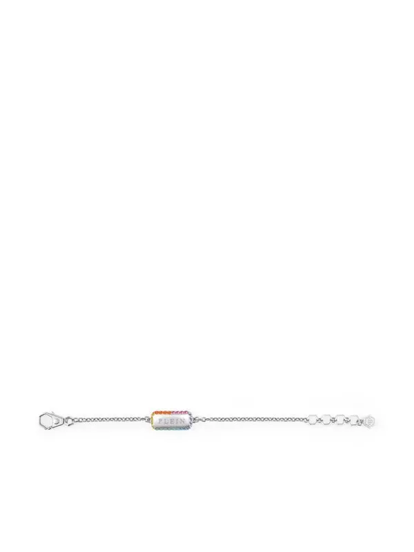 Philipp Plein Crystal-embellished Link Bracelet