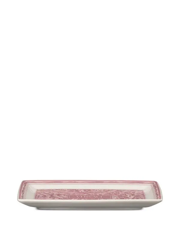 Versace Barocco Square Porcelain Plate