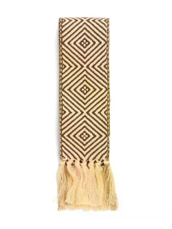 Valentino Garavani Antibes Fringed Scarf - Neutrals