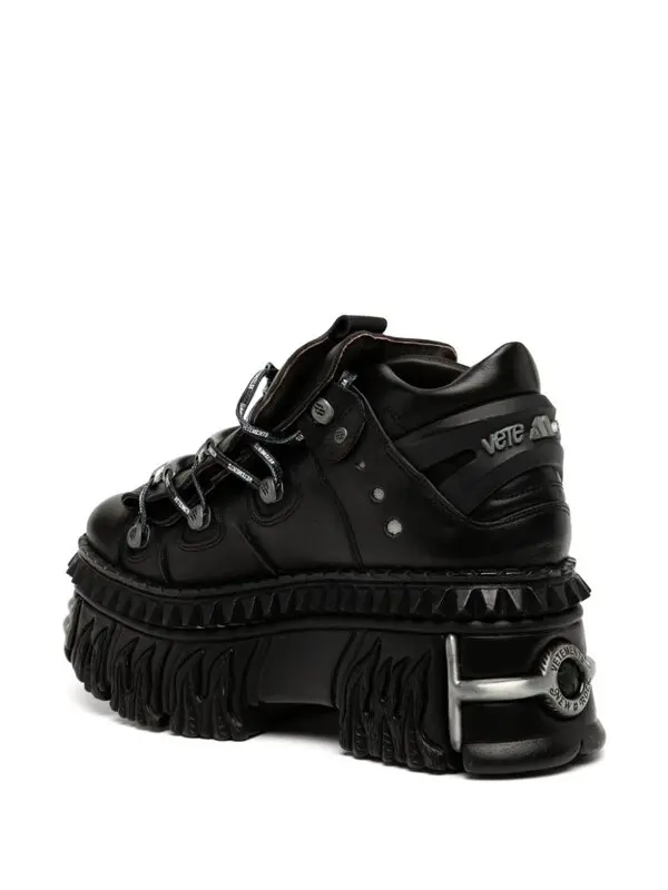 Vetements X New Rock Leather Sneakers