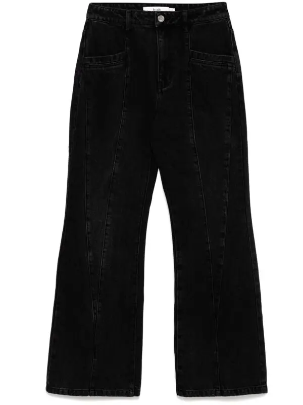 B+AB Washed Flare Jeans