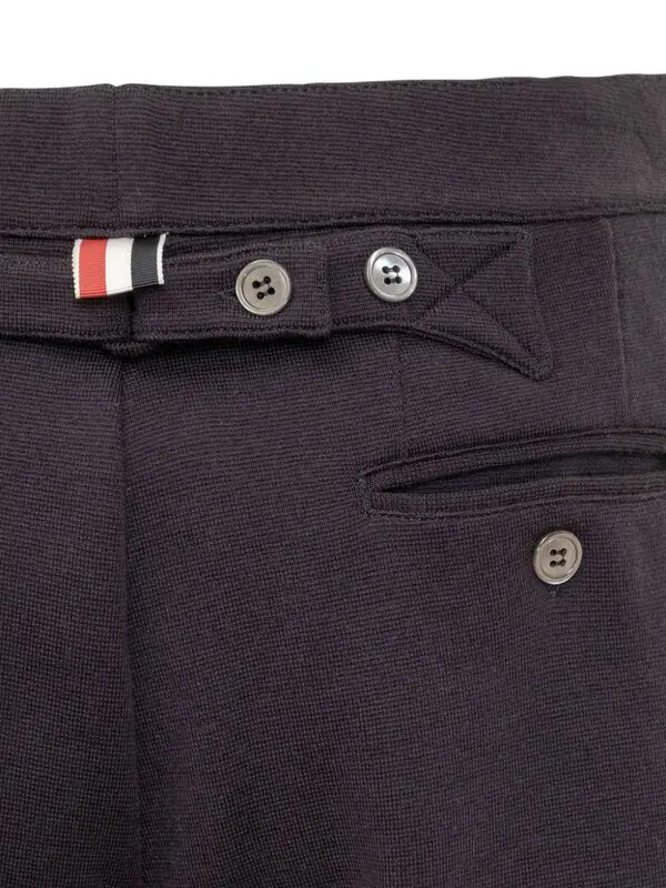 Thom Browne Logo Patch Shorts