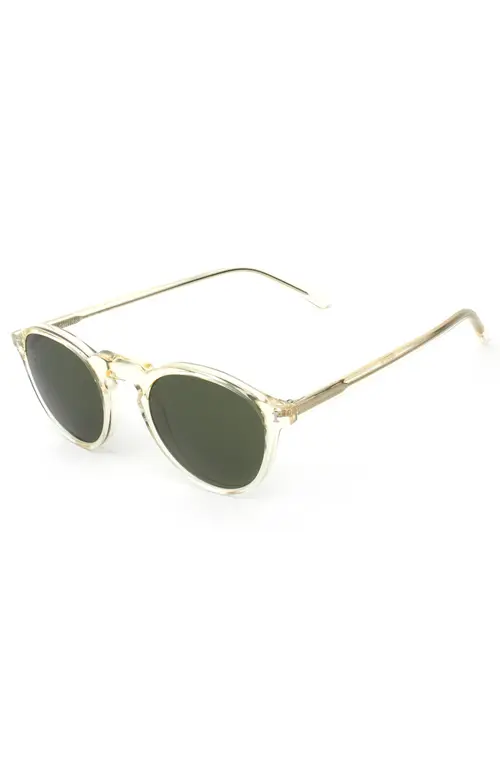 Illesteva Capri Sunglasses - Champagne/olive