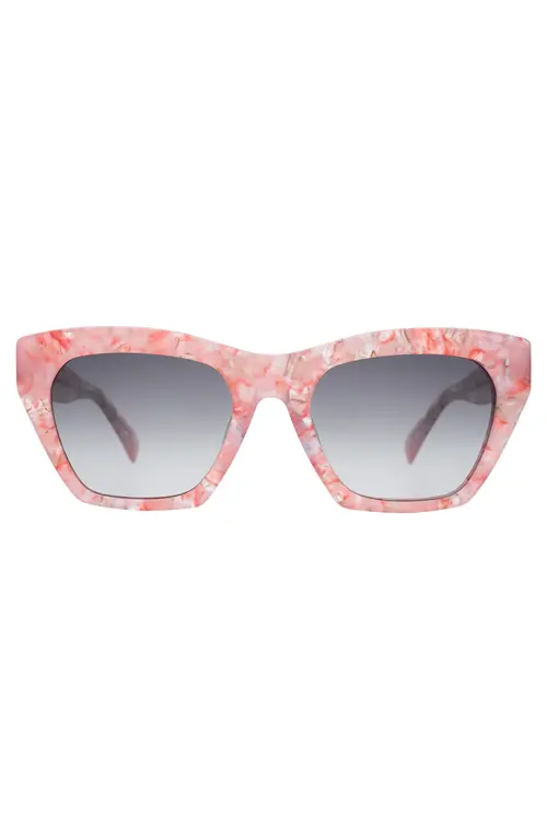 Illesteva Bali Sunglasses - Rose Quartz/grey