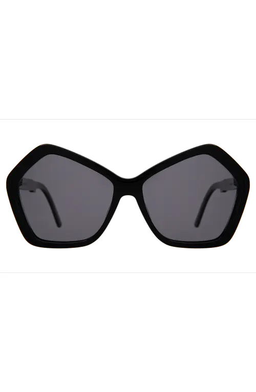 Illesteva Barbra Sunglasses - Black / Grey