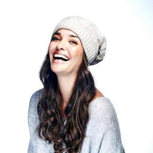 NIRVANNA DESIGNS Wave Slouch Beanie - Black