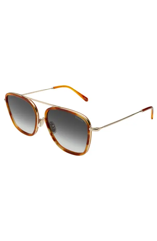 Illesteva Samos Ace Sunglasses - Saffron Havana / Gold