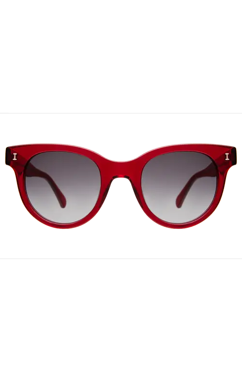 Illesteva Sicilia Sunglasses - Mulberry / Grey