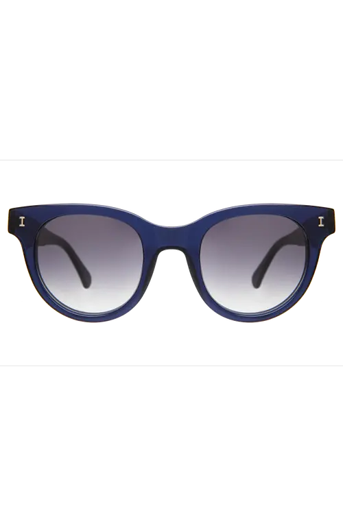 Illesteva Sicilia Sunglasses - Navy / Grey