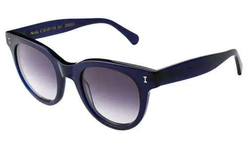 Illesteva Sicilia Sunglasses - Navy / Grey