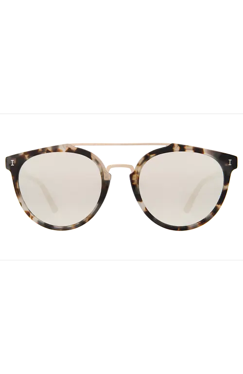 Illesteva Puglia Sunglasses - White Tortoise