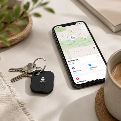 PURSONIC Wireless Speaker & Purtag Tracker Set