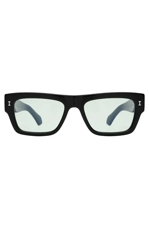 Illesteva Belluna Cat Eye Sunglasses - Black / Sage