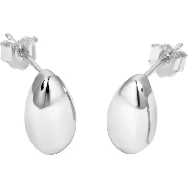 DONATELLO GIAN Sterling Teardrop Earrings - Silver