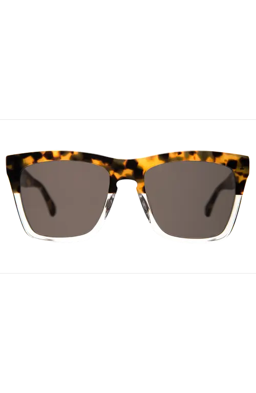 Illesteva Los Feliz Sunglasses - Half/half Tortoise