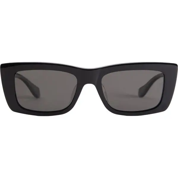MOHALA EYEWEAR Kea Polarized Square Sunglasses - Black Lava
