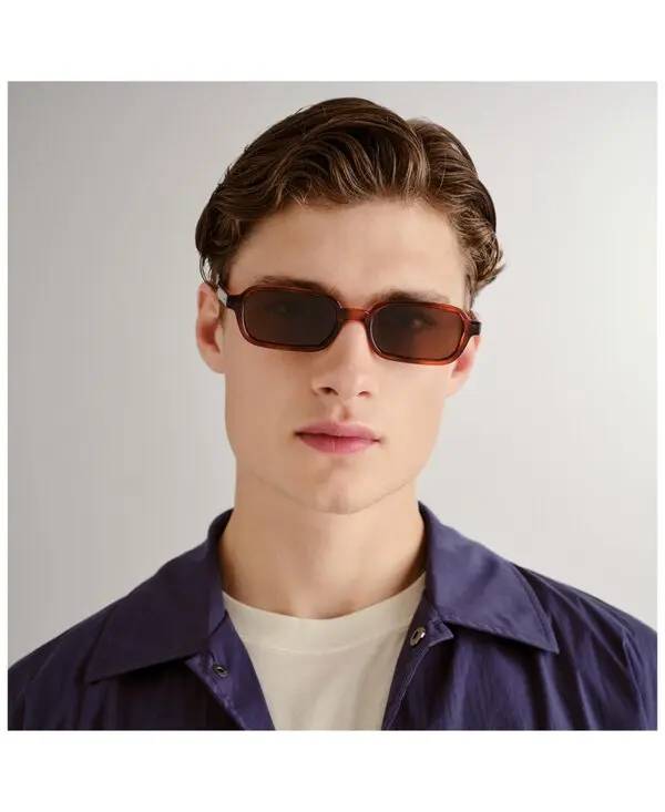 Le Specs Pilferer Rectangle Sunglasses, 53mm - Black