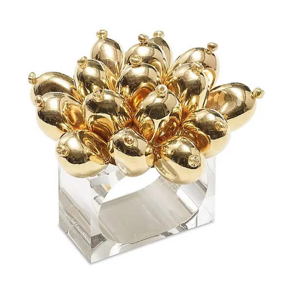KIM SEYBERT Jubilee Napkin Ring, Set Of 4 - Gold