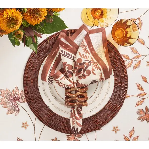 KIM SEYBERT Wood Matrix Placemat, Set Of 2