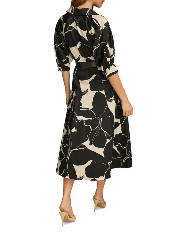 Donna Karan New York Belted Shirt Dress